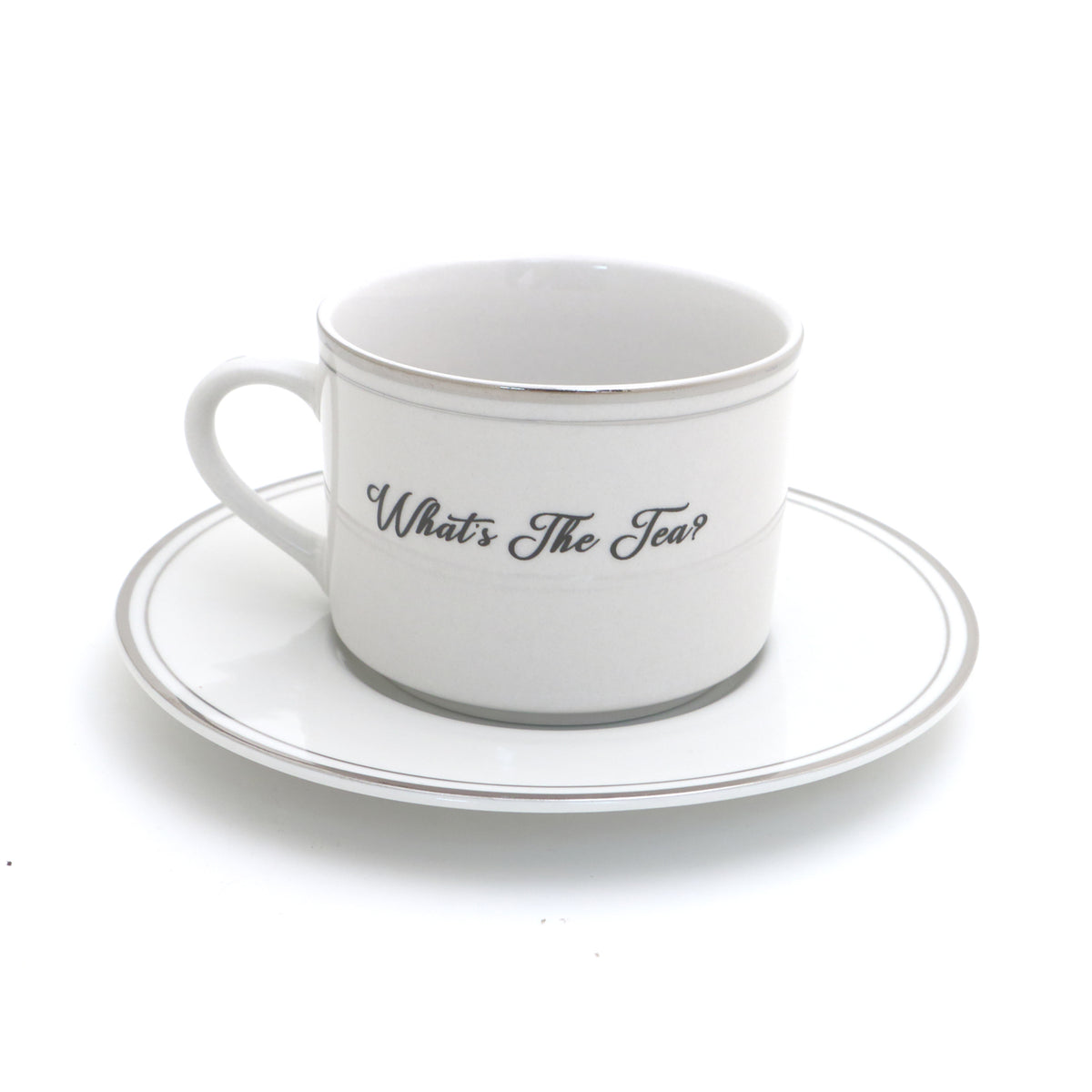 Kermit drinking tea teacup and saucer, Kermit meme, Upcycled vintage ...