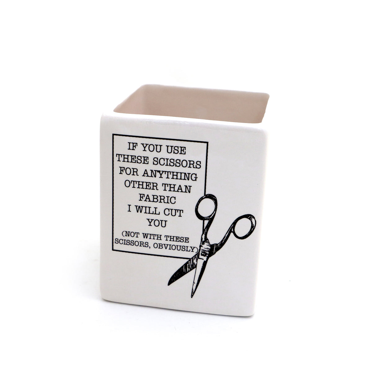 Scissor holder, scissor keeper, Fabric Scissors, sewing gift, funny se ...