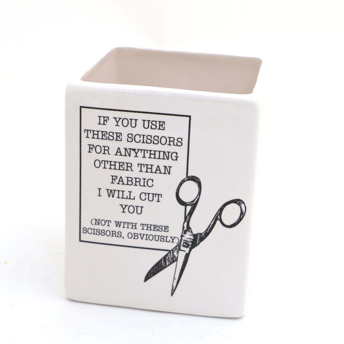 Scissor holder, scissor keeper, Fabric Scissors, sewing gift, funny se ...