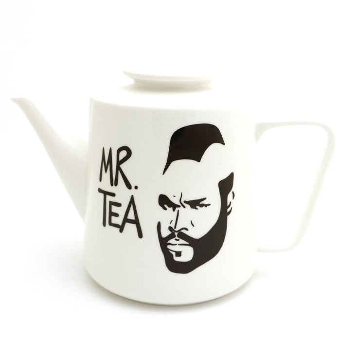 Mr. T Teapot-Porcelain, Mr Tea – LennyMud