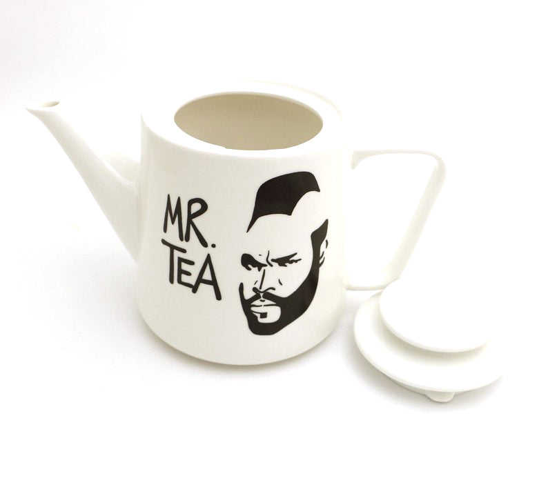 Mr. T Teapot-Porcelain, Mr Tea – LennyMud